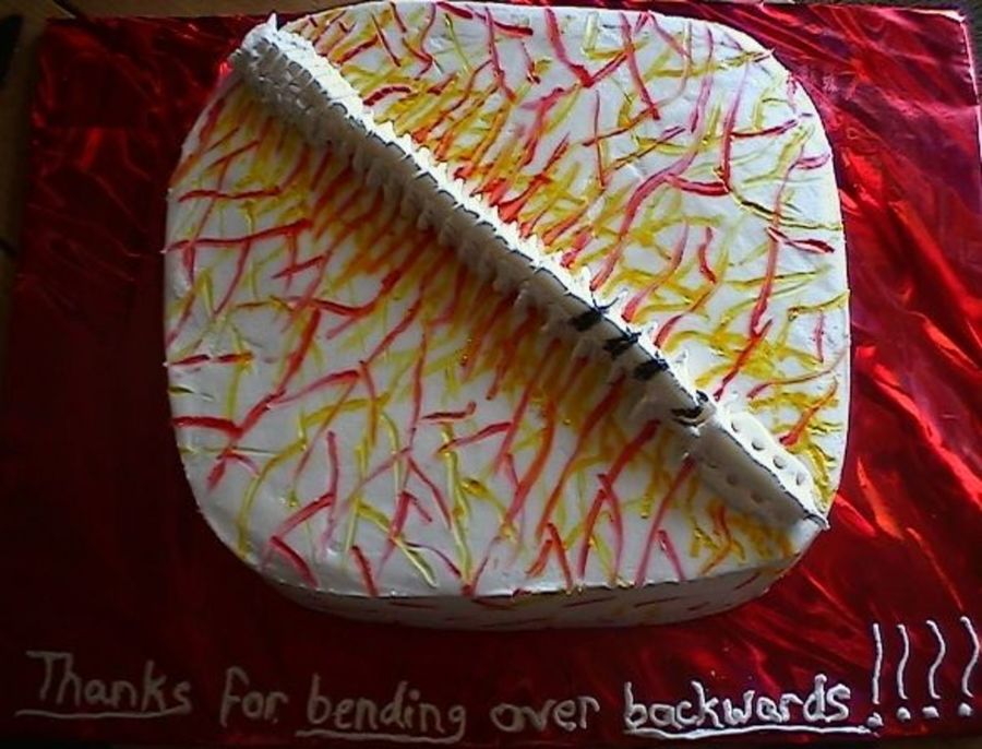 Spine Cake - CakeCentral.com