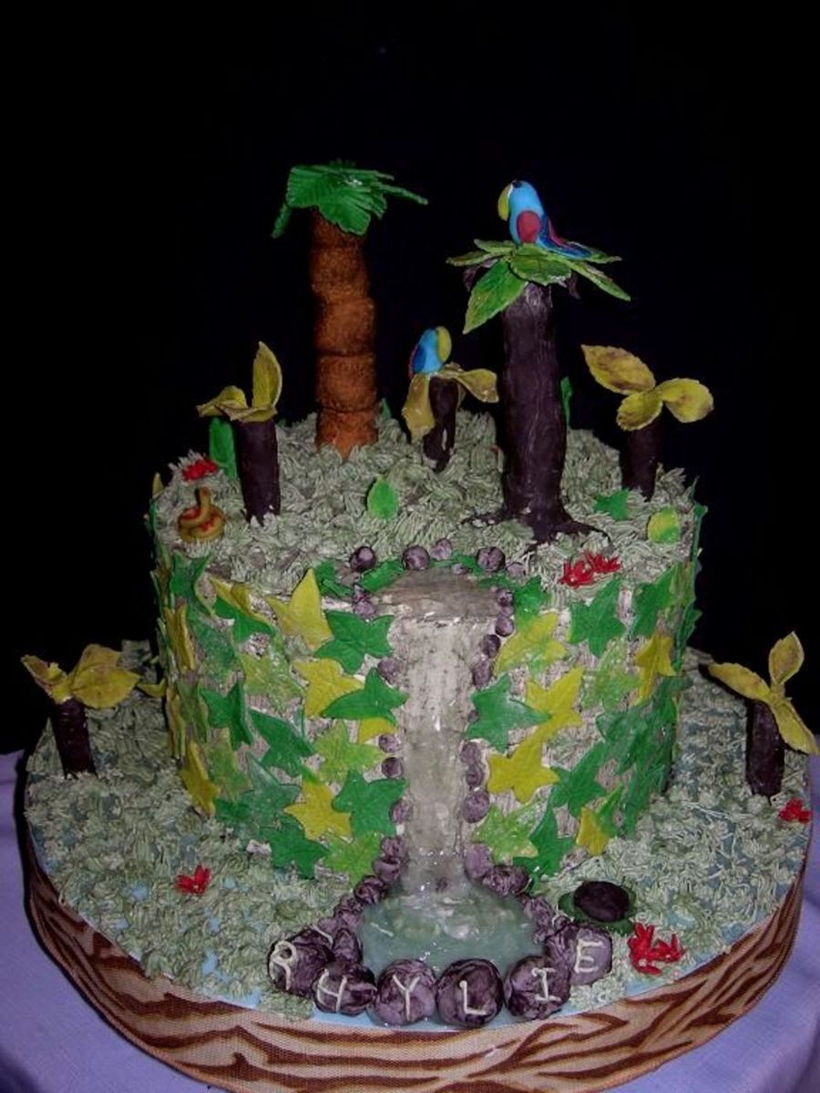 Rainforest Baby Shower - CakeCentral.com