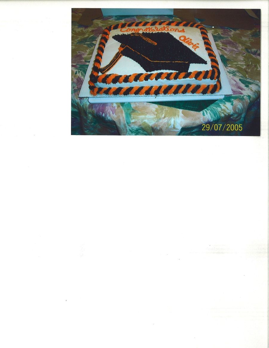 Graduation Cap - CakeCentral.com