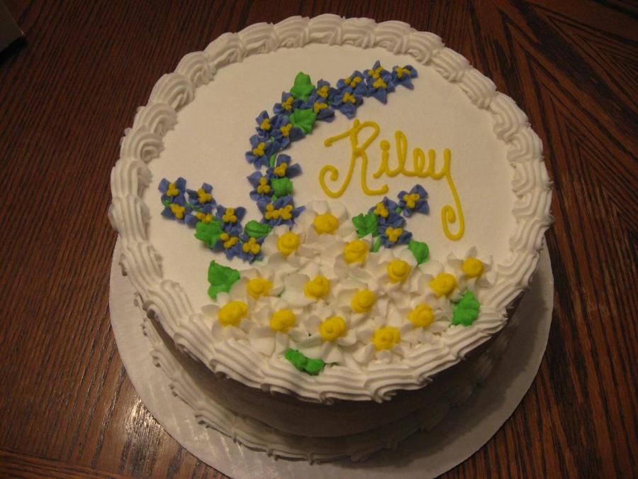 First Cake Class Cake - CakeCentral.com