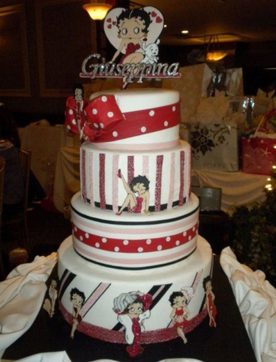 Betty Boop Cake - CakeCentral.com