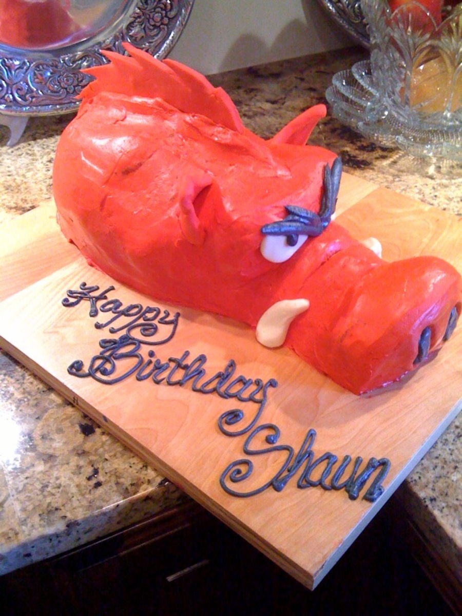 Razorback Cake - CakeCentral.com