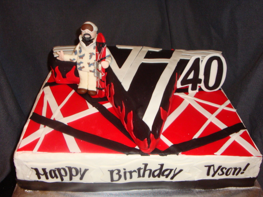Van Halen Cake - CakeCentral.com