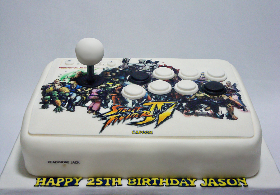 Street Fighter Cake - CakeCentral.com