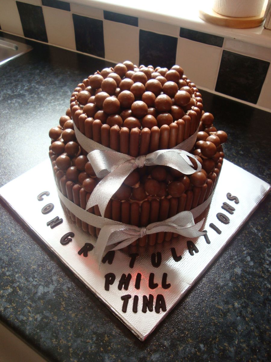 Chocolate Overload Wedding Cake - CakeCentral.com