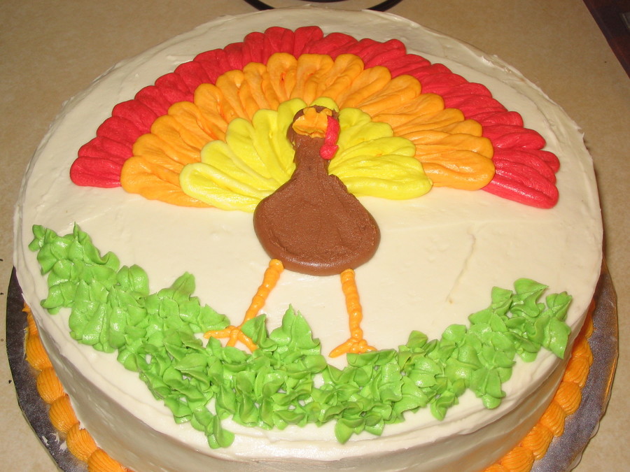 Turkey Cake - CakeCentral.com