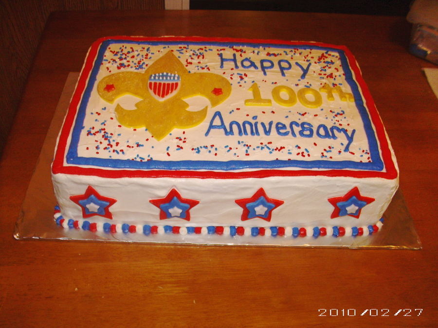 Boy Scout Cake - CakeCentral.com