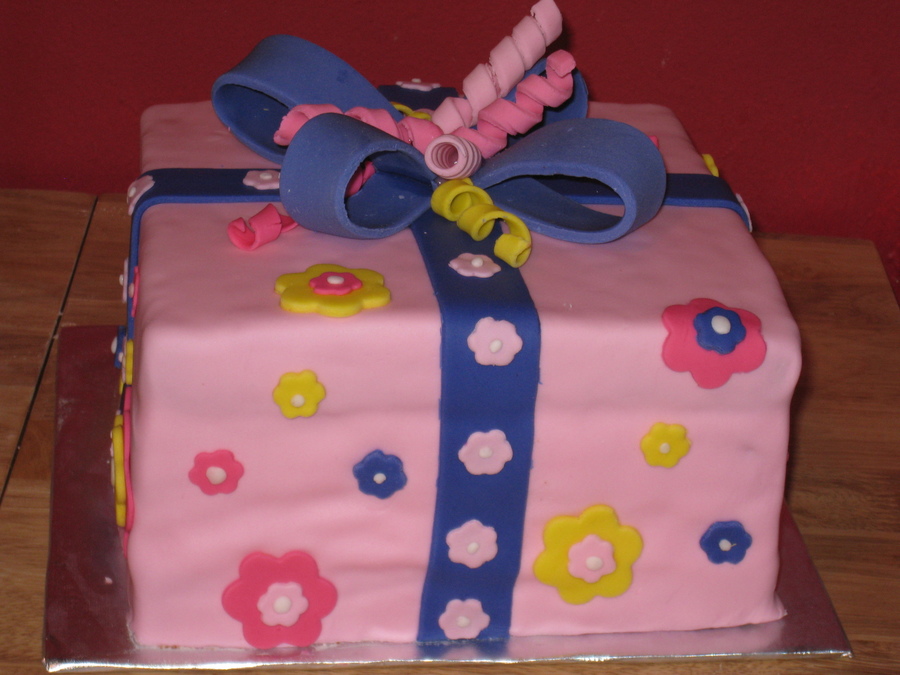 Pink And Purple Birthday Cake - CakeCentral.com