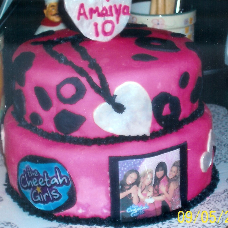Cheetah Girls Cake - CakeCentral.com