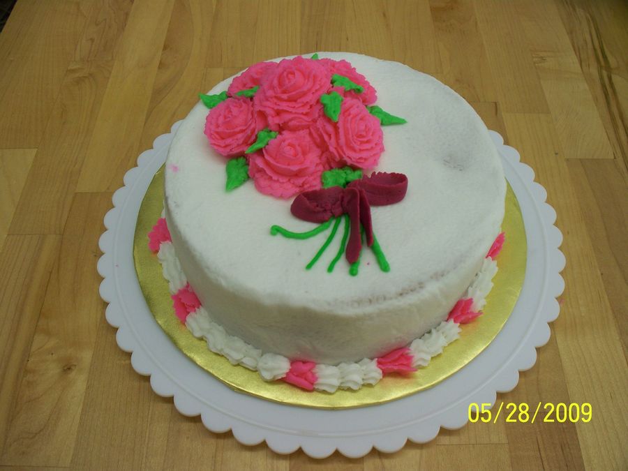 Wilton Class 1 Cake - CakeCentral.com