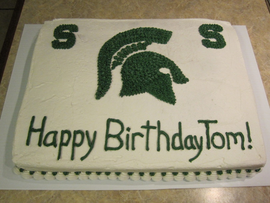 Msu Cake - CakeCentral.com