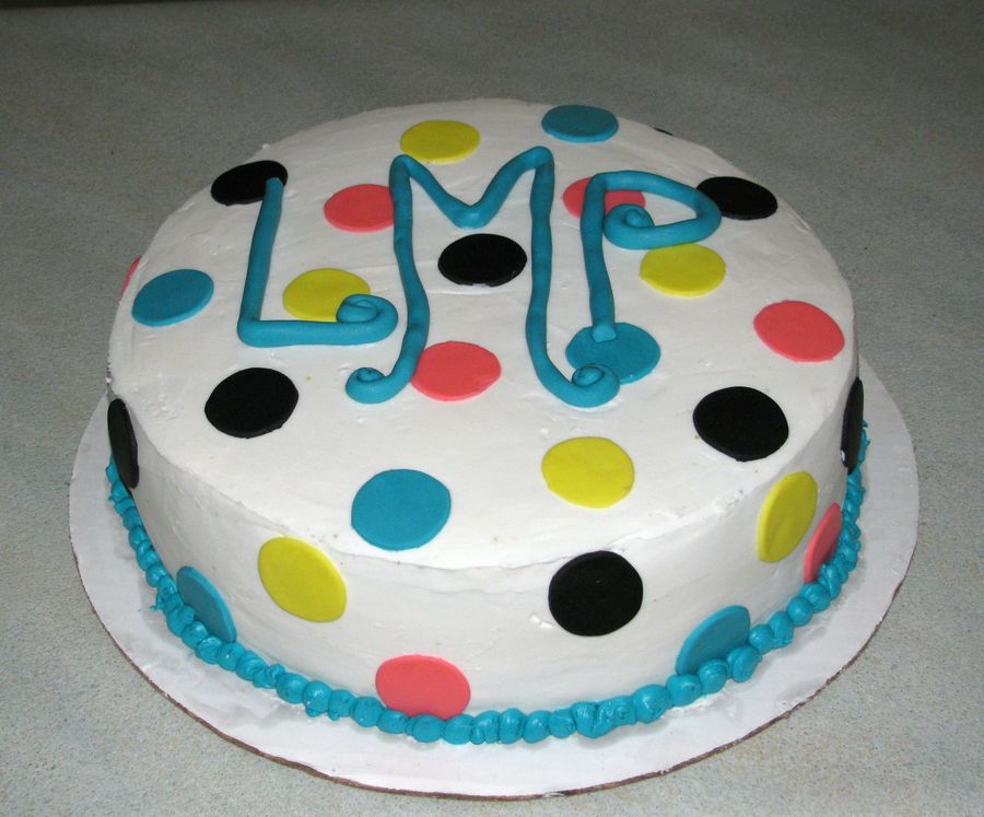Bright Dots - CakeCentral.com