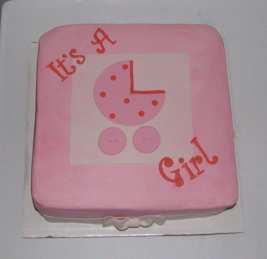 Its A Girl - CakeCentral.com