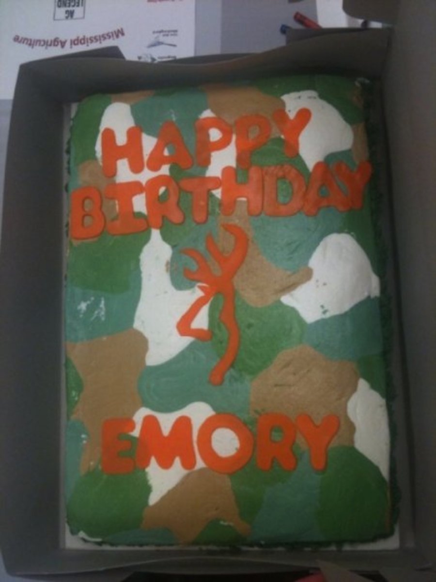Camo - CakeCentral.com