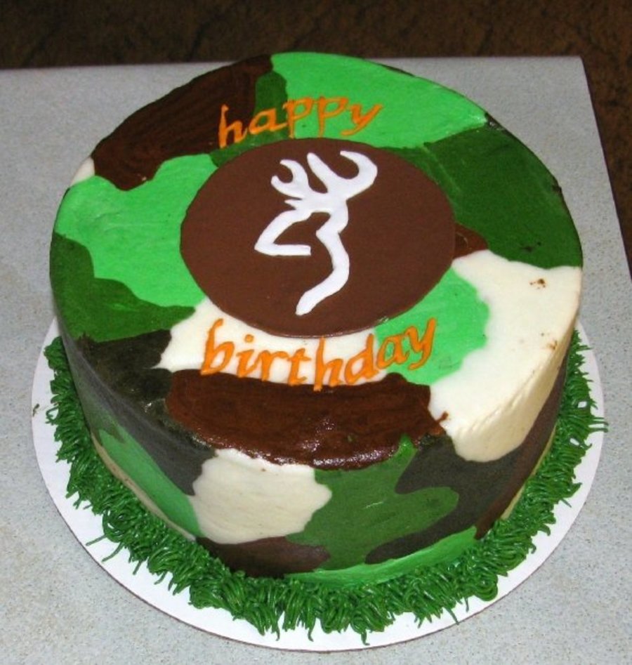 Another Camo! - CakeCentral.com