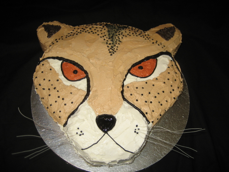 Cheetah Cake - CakeCentral.com