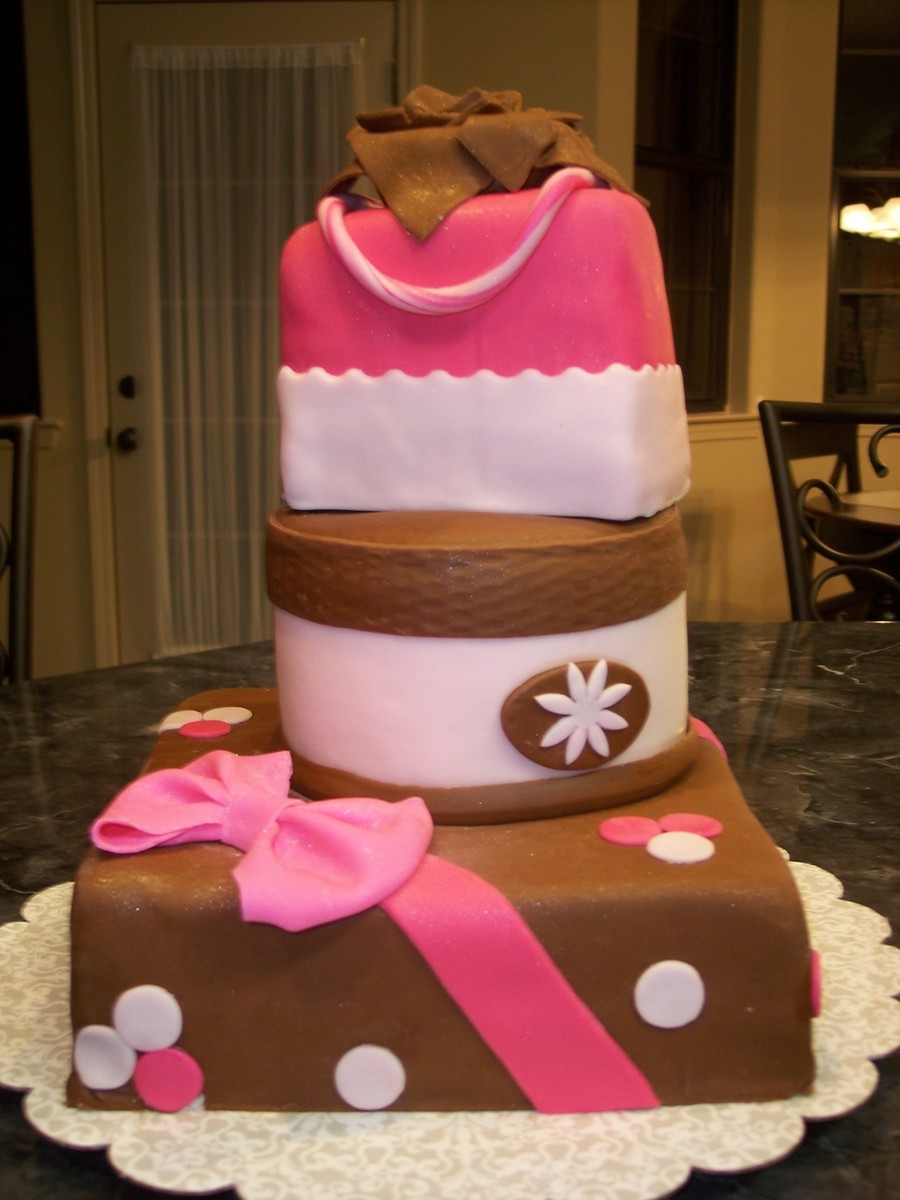 Gift Box Cake - CakeCentral.com