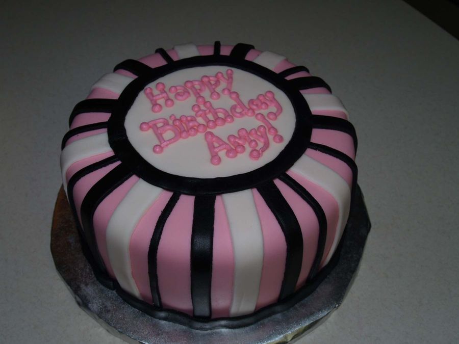 Small Birthday Cake - CakeCentral.com