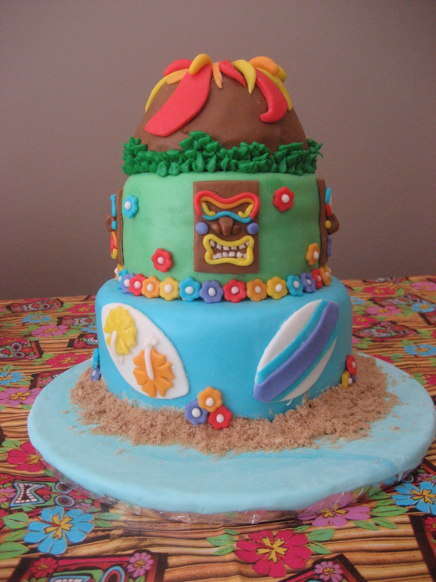 Tiki Cake - CakeCentral.com