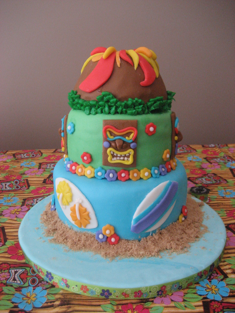 Tiki Cake - CakeCentral.com