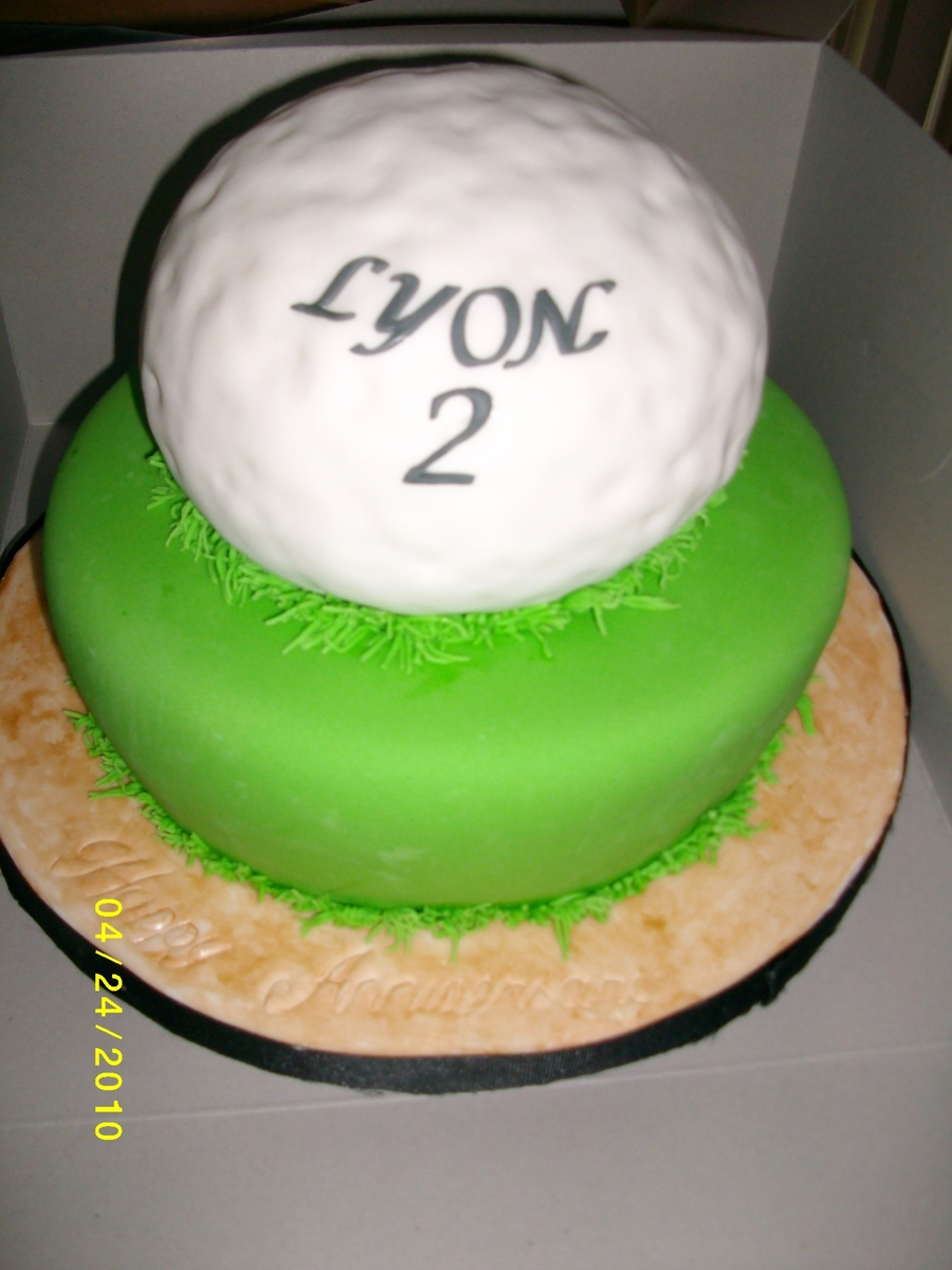 Golf Ball Cake - CakeCentral.com