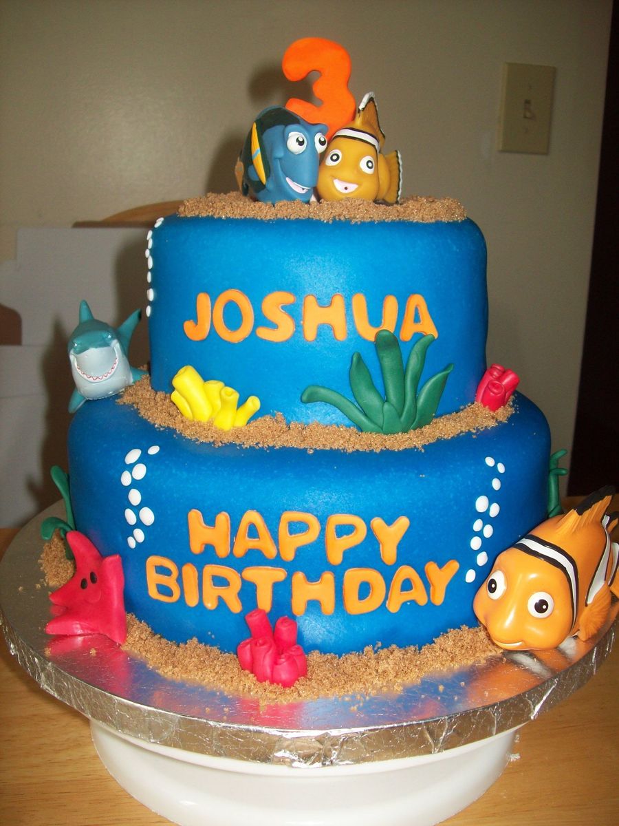 Finding Nemo Cake - CakeCentral.com