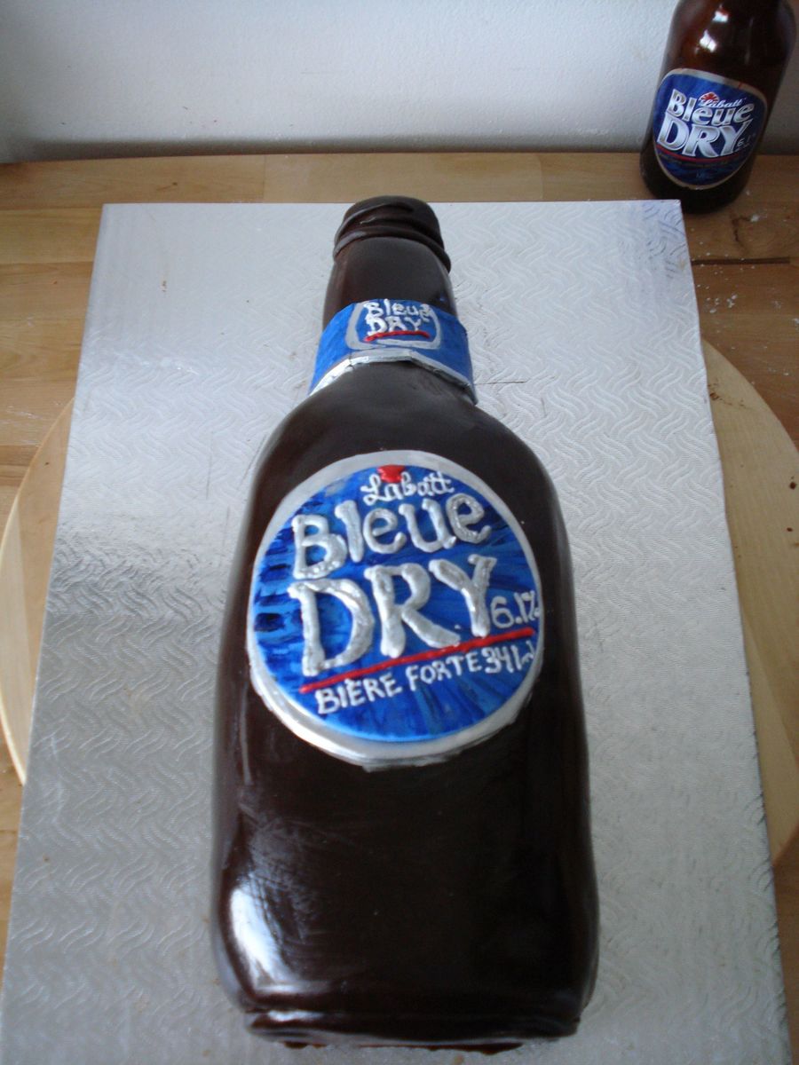 Labatt_Blue_Dry_Cake.jpg - CakeCentral.com