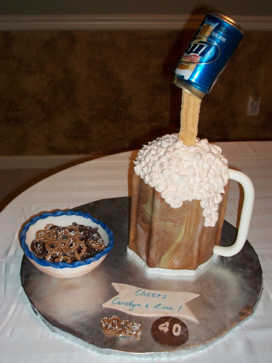Cheers To 40! - CakeCentral.com