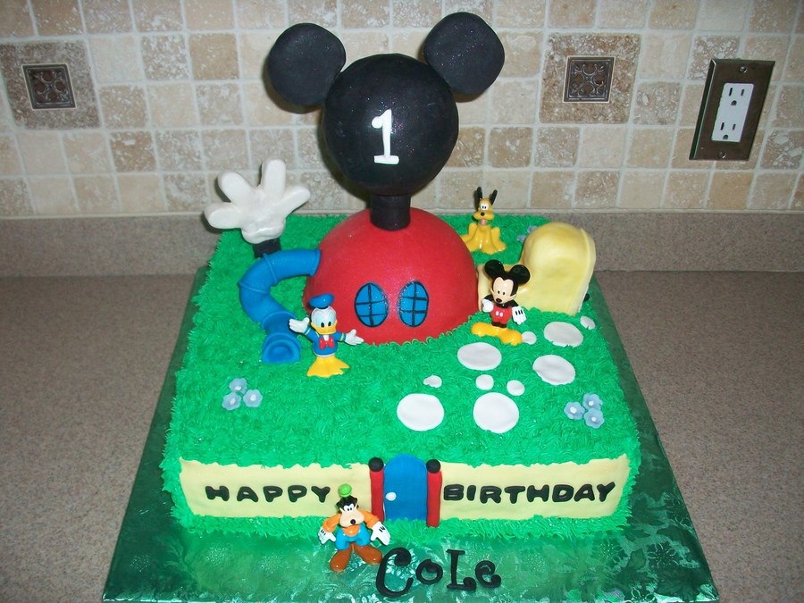 Mickey Mouse Club House - CakeCentral.com