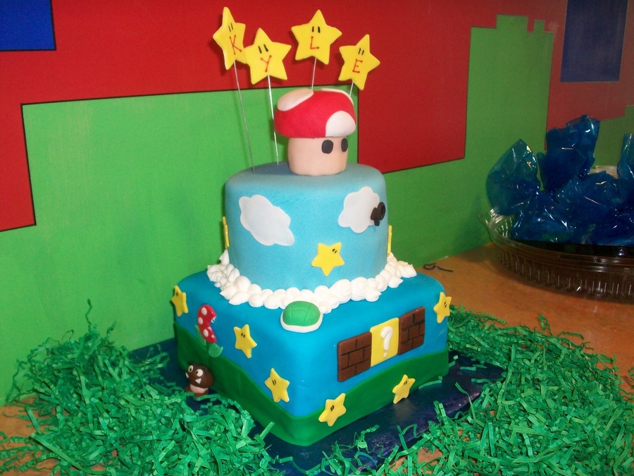 Mario Brothers Cake - CakeCentral.com