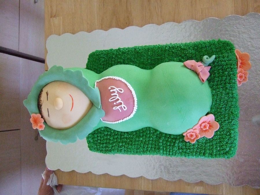 Pea Pod Cake Ii - CakeCentral.com