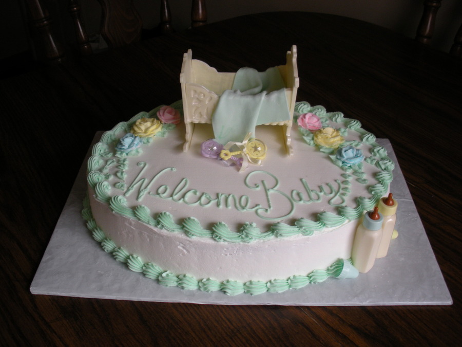 Baby Cradle Cake - CakeCentral.com