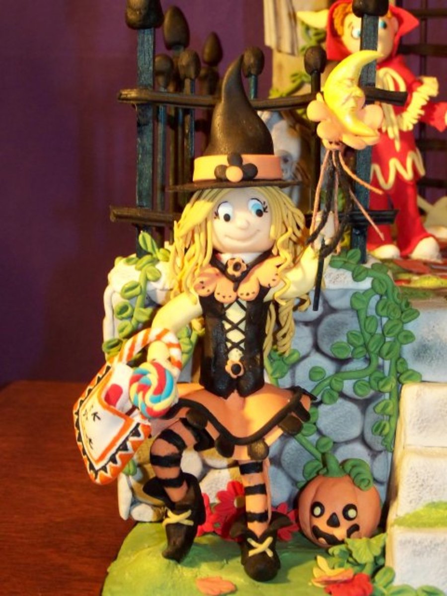 Spooky Grove Cemetery - CakeCentral.com