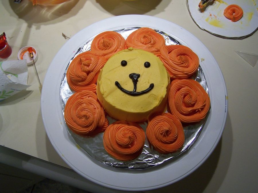 Lion's Head - CakeCentral.com