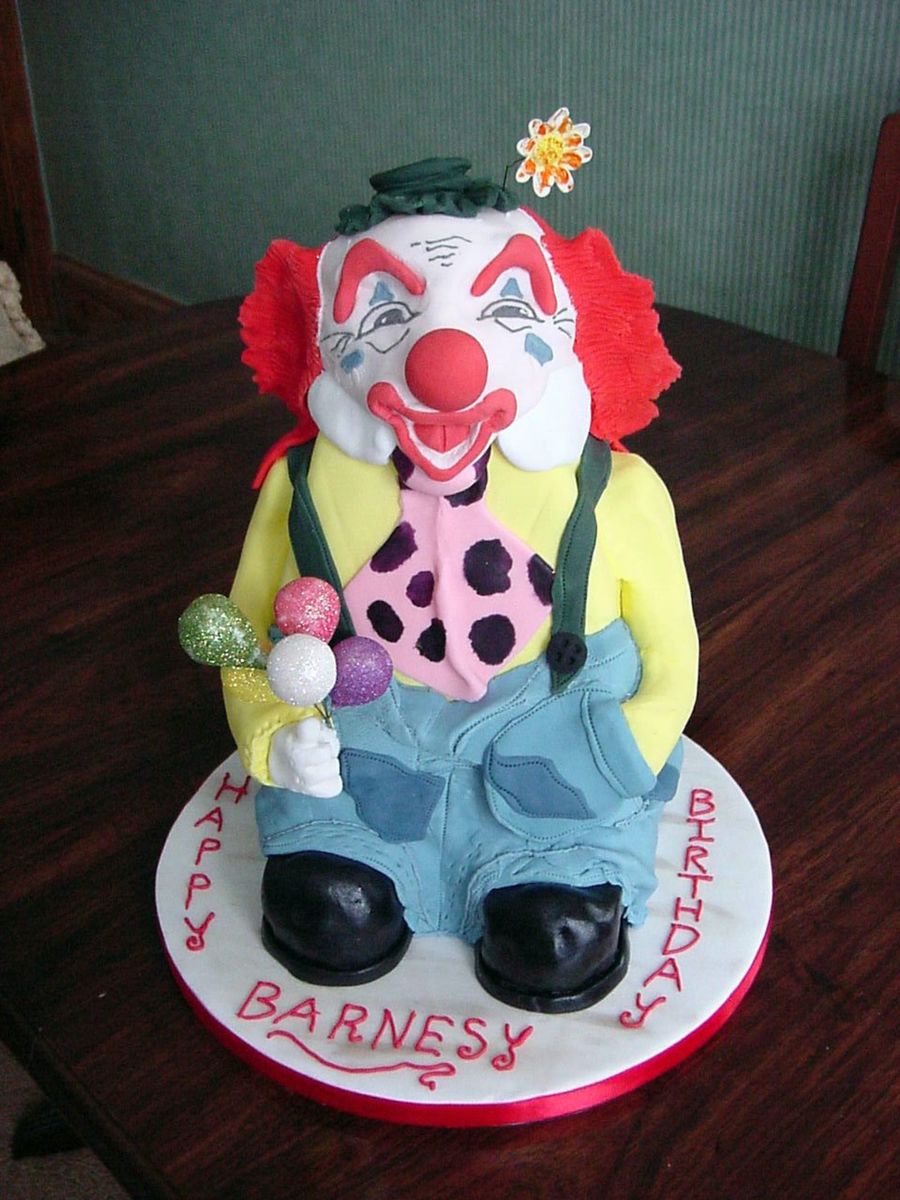 Circus Clown - CakeCentral.com