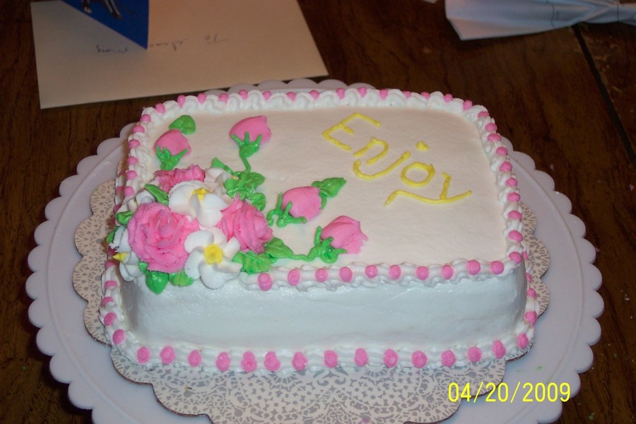 Sample Cake - CakeCentral.com