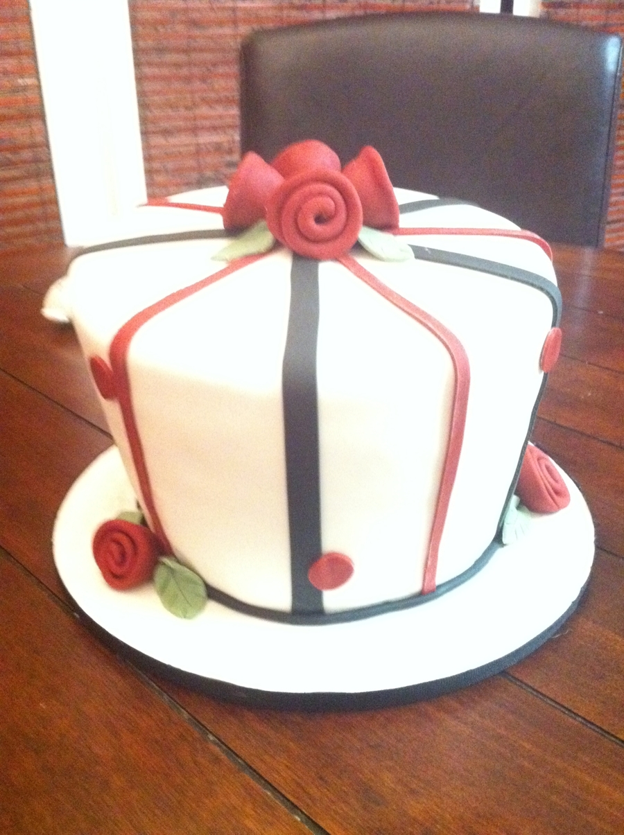 Elegant Birthday Cake - CakeCentral.com