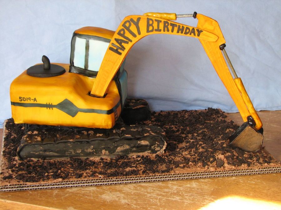 Excavator - CakeCentral.com