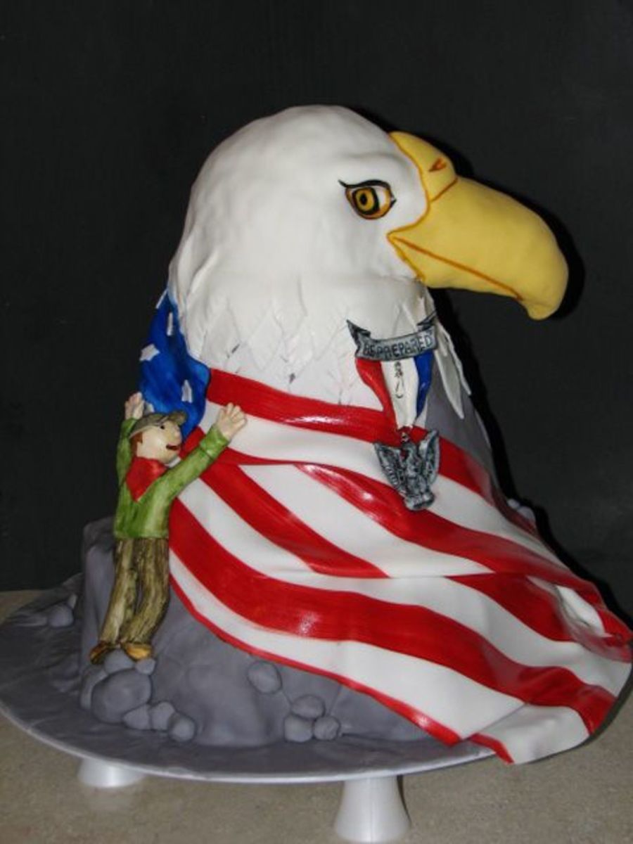 Eagle Scout Mountain - CakeCentral.com