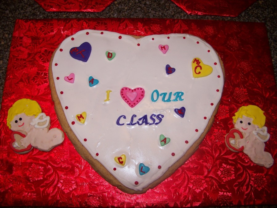 Class Valentine - CakeCentral.com