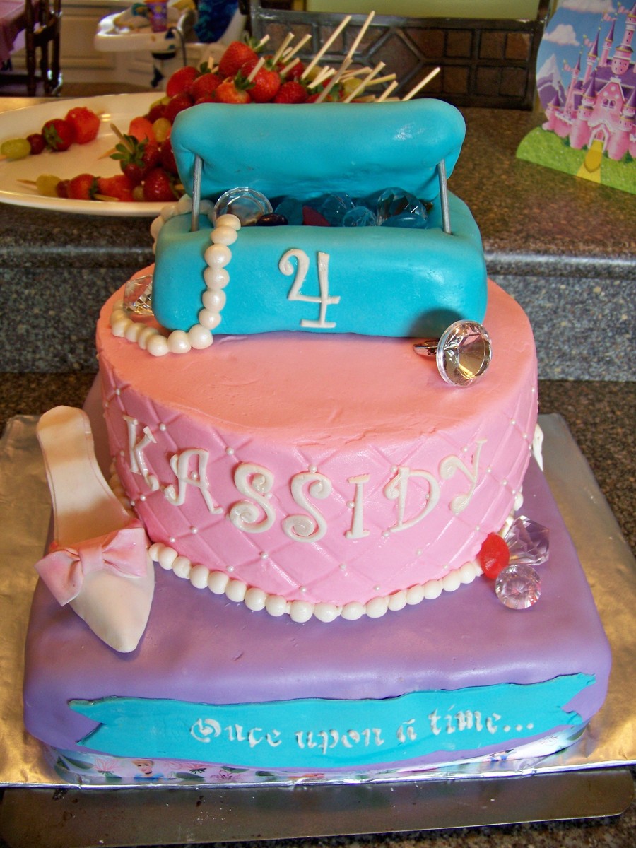 Princess Jewelry Box Cake - CakeCentral.com