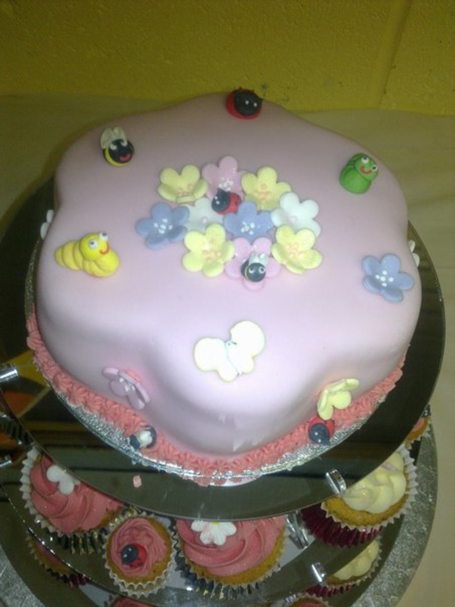 Bugs & Flowers - CakeCentral.com