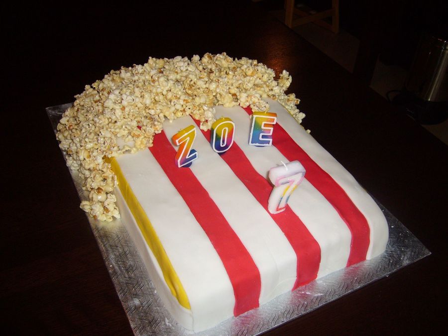 Popcorn Cake - CakeCentral.com