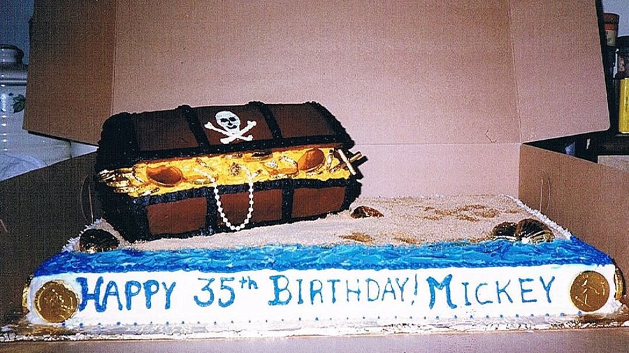 Treasure Chest Cake - CakeCentral.com