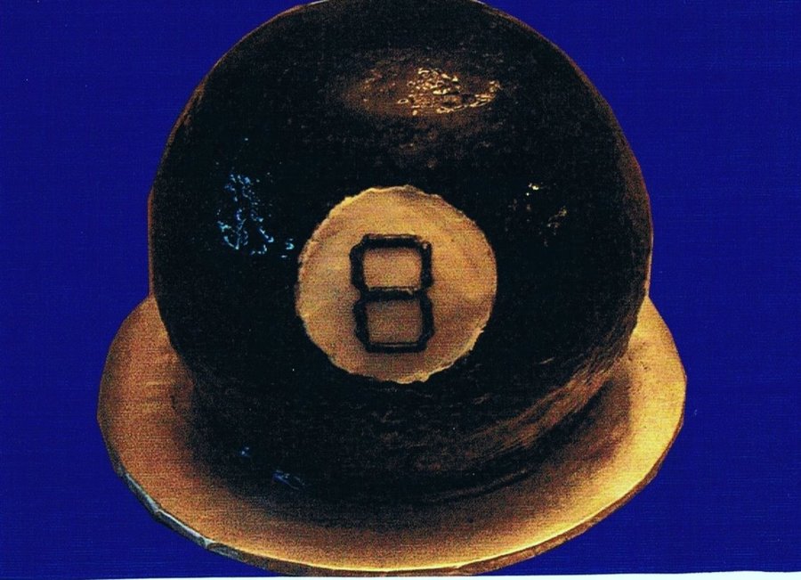 8 Ball Cake - CakeCentral.com
