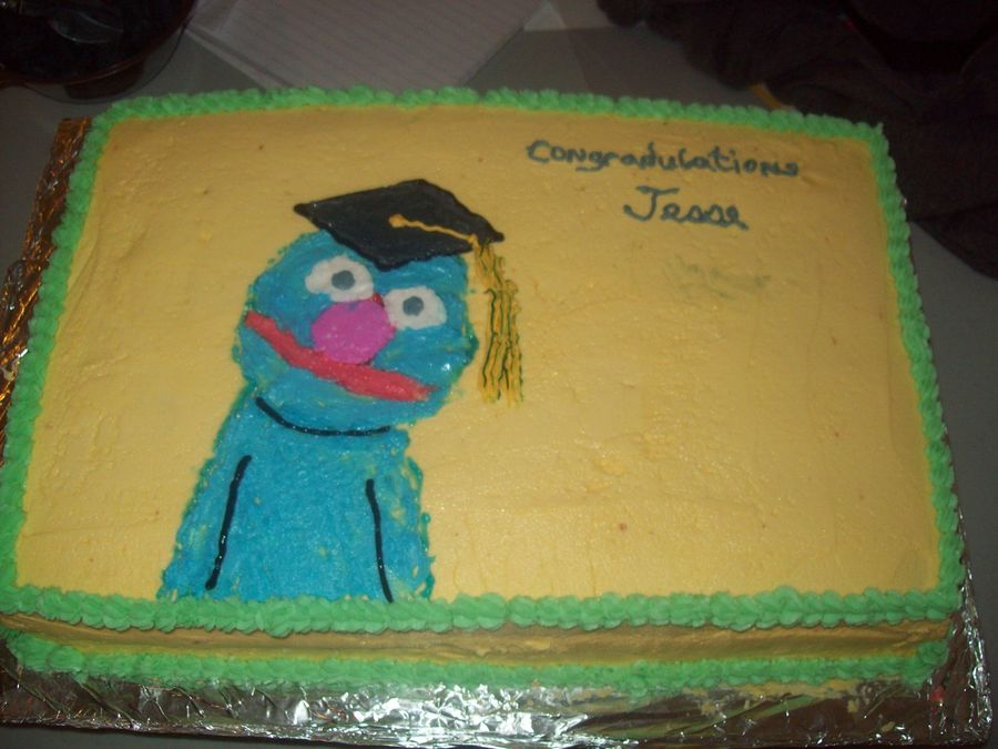 Grover Cake - CakeCentral.com