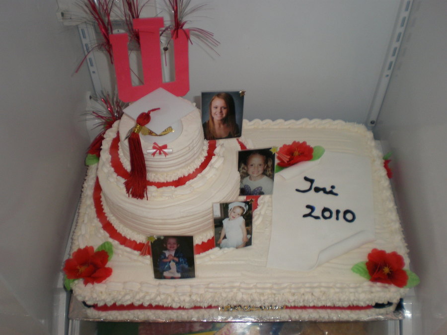 Indiana University Graduation Cake - CakeCentral.com