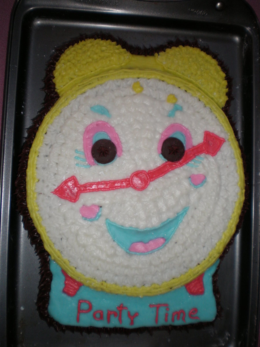 Clock Birthday Cake - CakeCentral.com