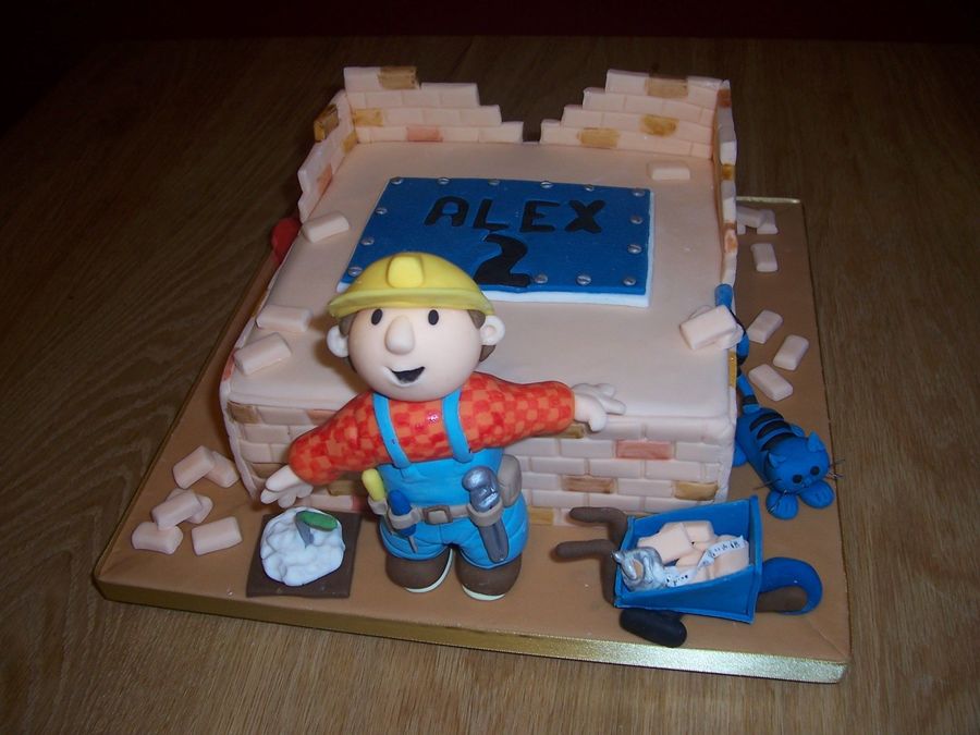 Bob The Builder Cake - CakeCentral.com
