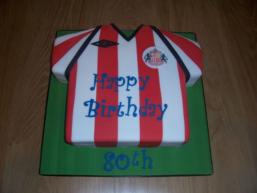 Football Shirt Cake - CakeCentral.com